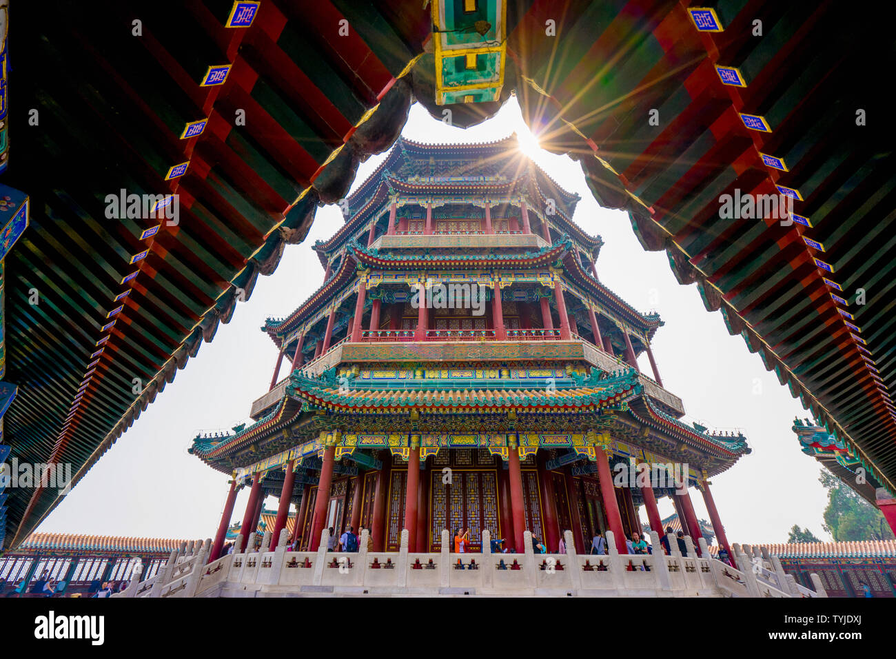 The Summer Palace Buddha Stock Photo - Alamy