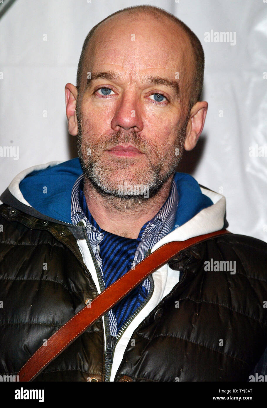 Michael Stipe arrives for the premiere of "Be Kind Rewind" at the ...