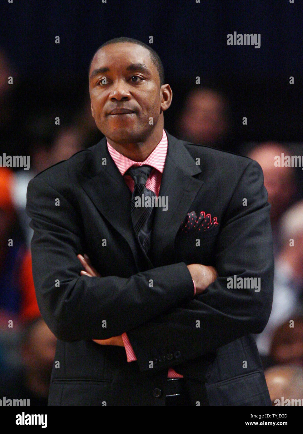 Coach isiah thomas hi-res stock photography and images - Alamy