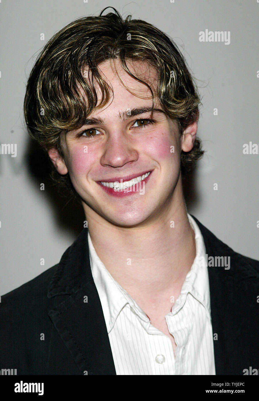 Connor Paolo arrives for the premiere of "Snow Angels" at the Museum of ...