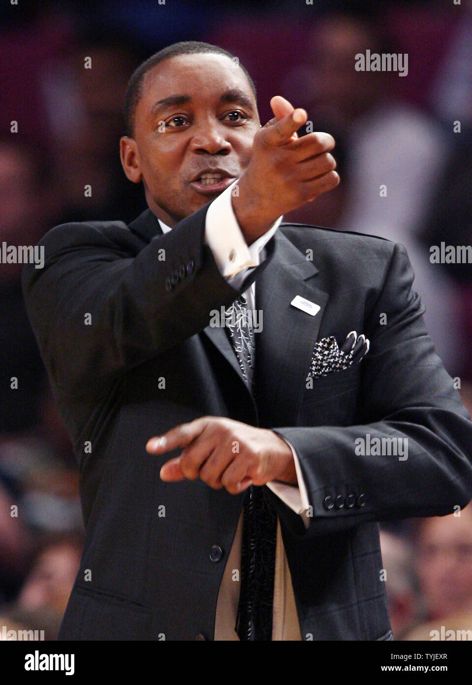 Coach isiah thomas hi-res stock photography and images - Alamy