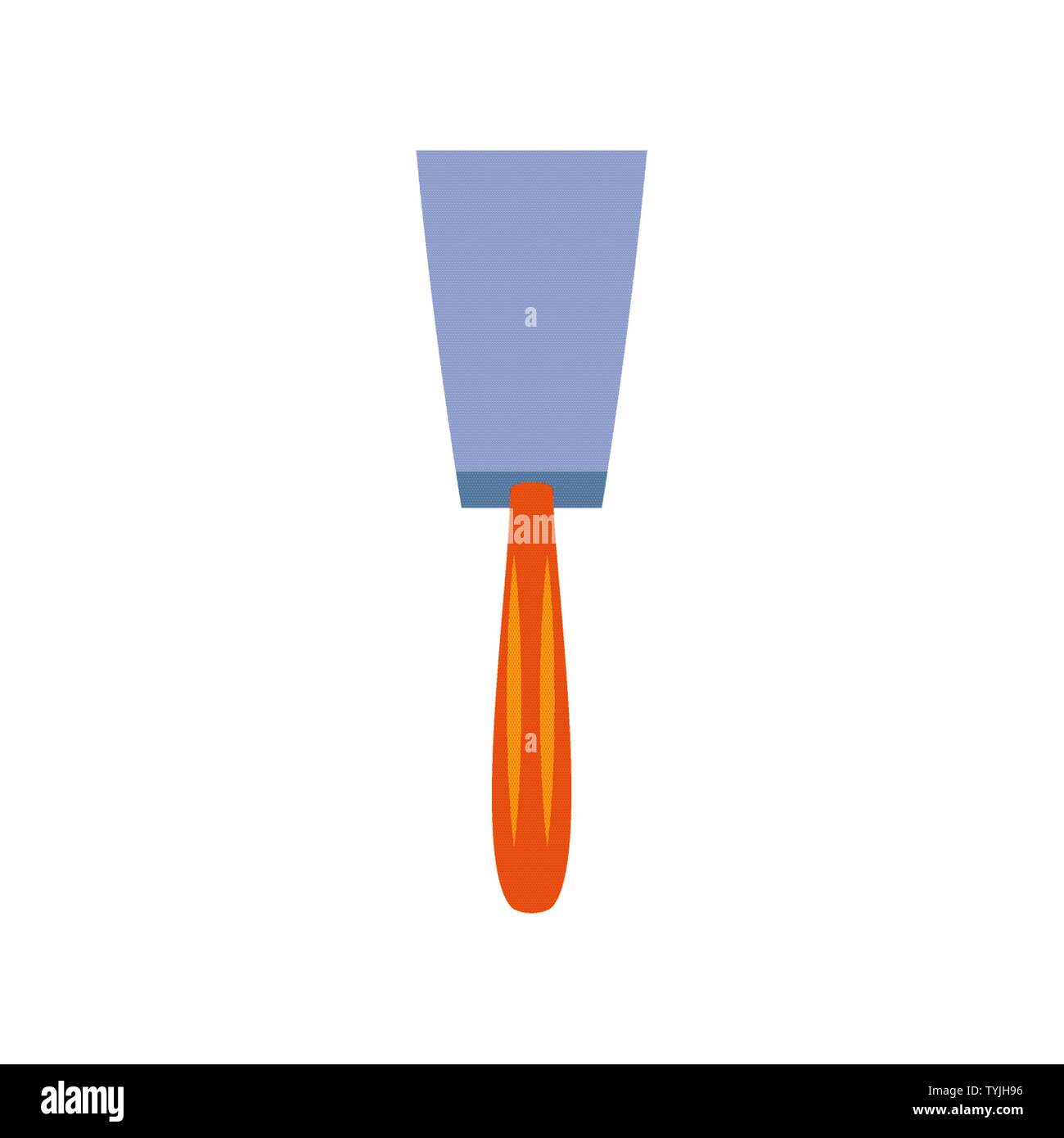 Trowel tool design, under construction work repair progress ...