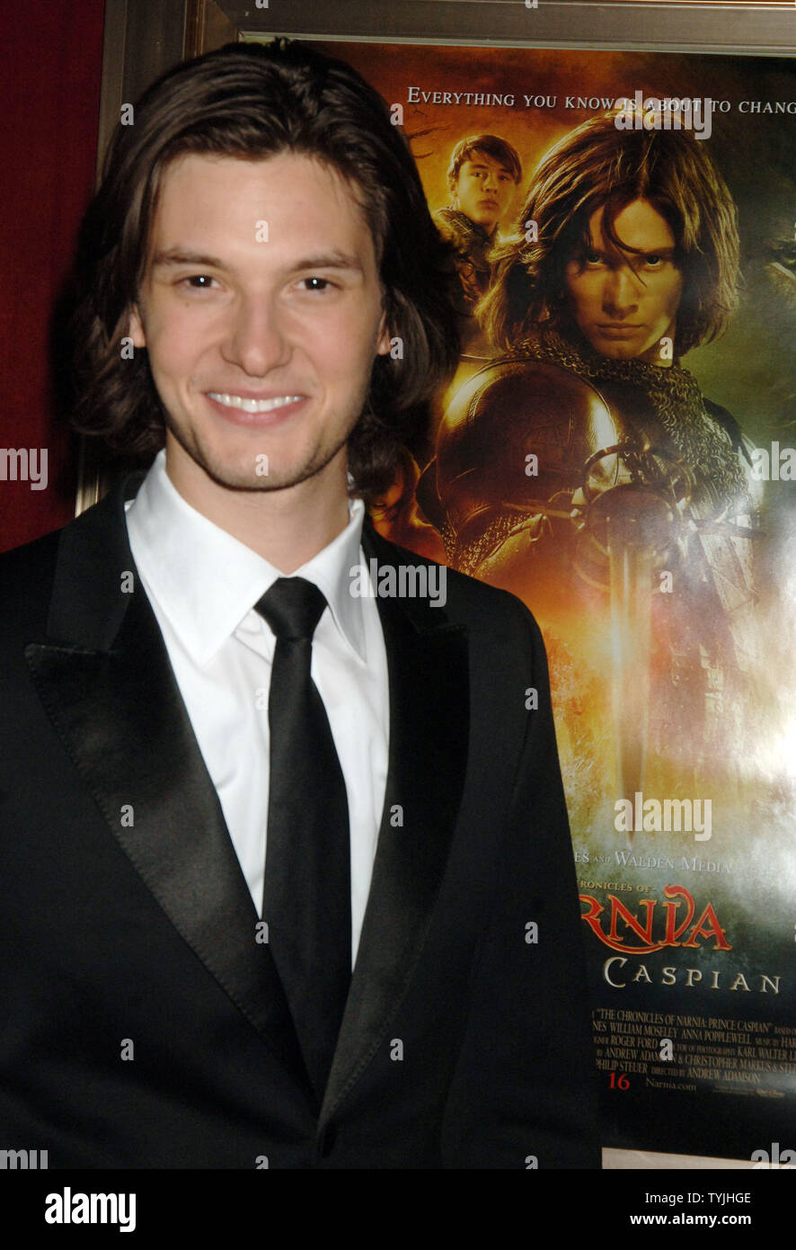 Actor Ben Barnes, who plays Prince Caspian, attends the world premiere ...