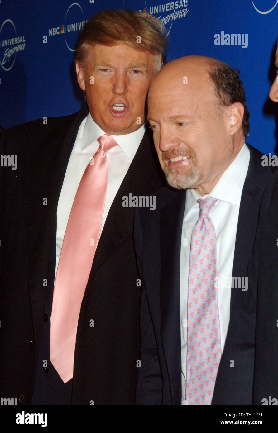 Donald Trump of the tv series: The Celebrity Apprentice and Jim Cramer ...