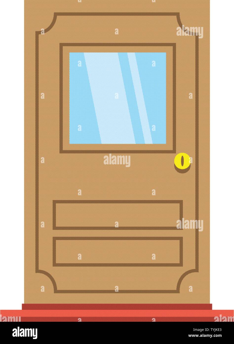 House door design, under construction work repair progress ...