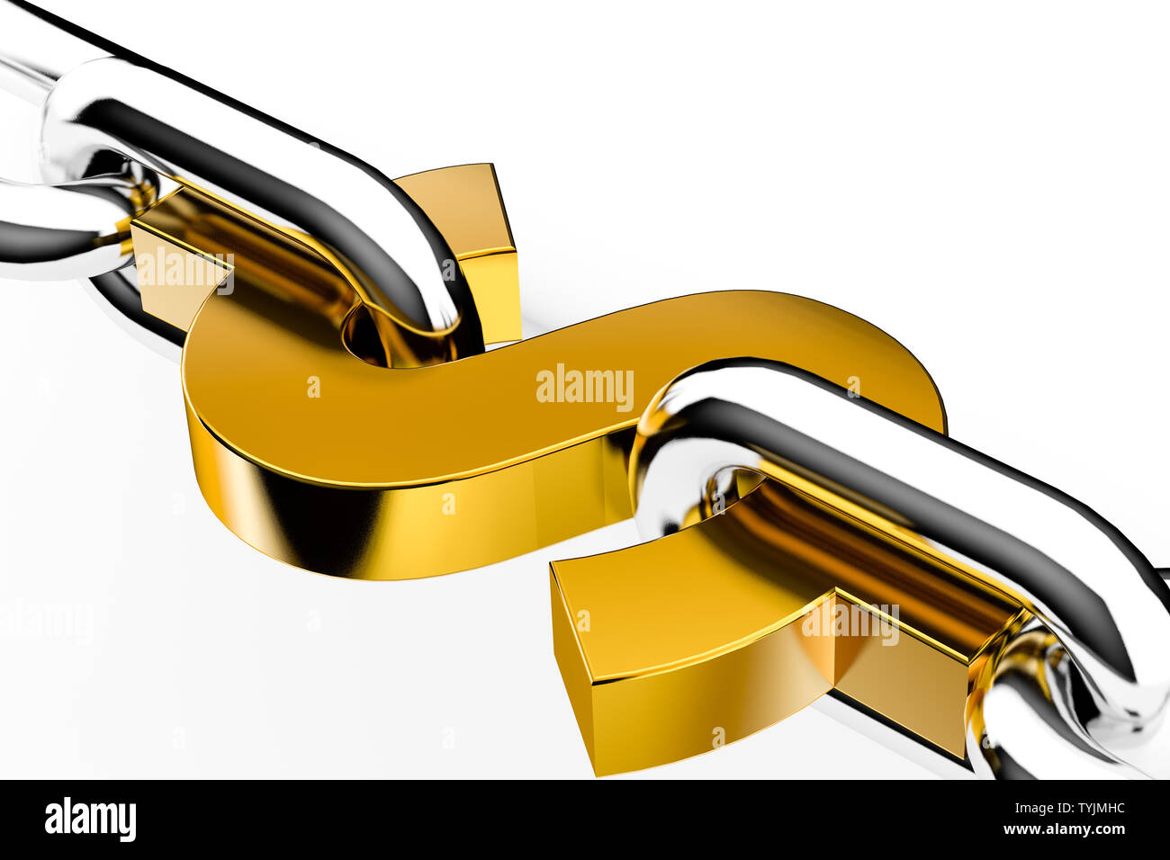 Symbol of capital chain Stock Photo - Alamy