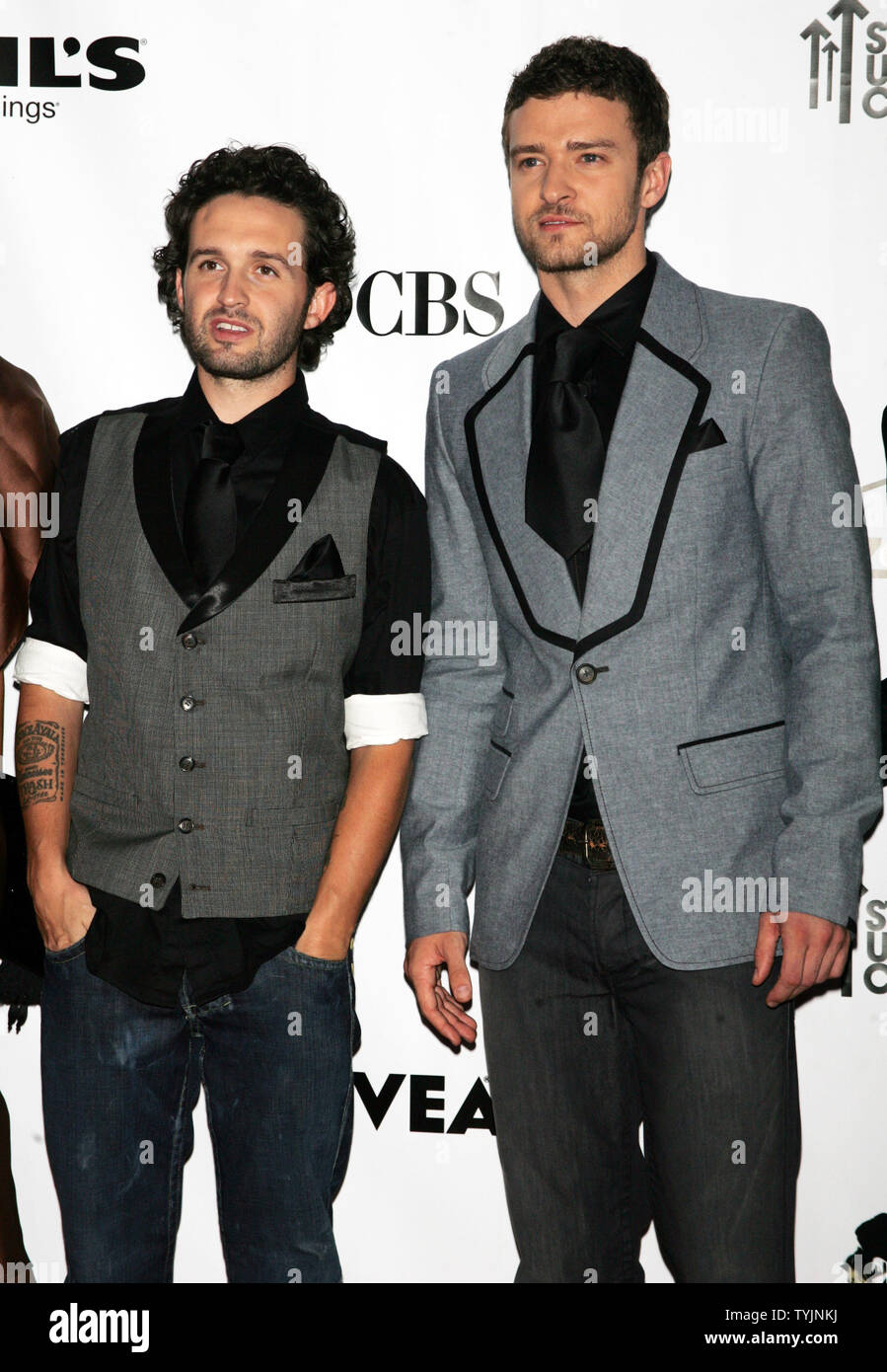 Justin Timberlake and Trace Ayala arrive at the Conde Nast Media Group ...