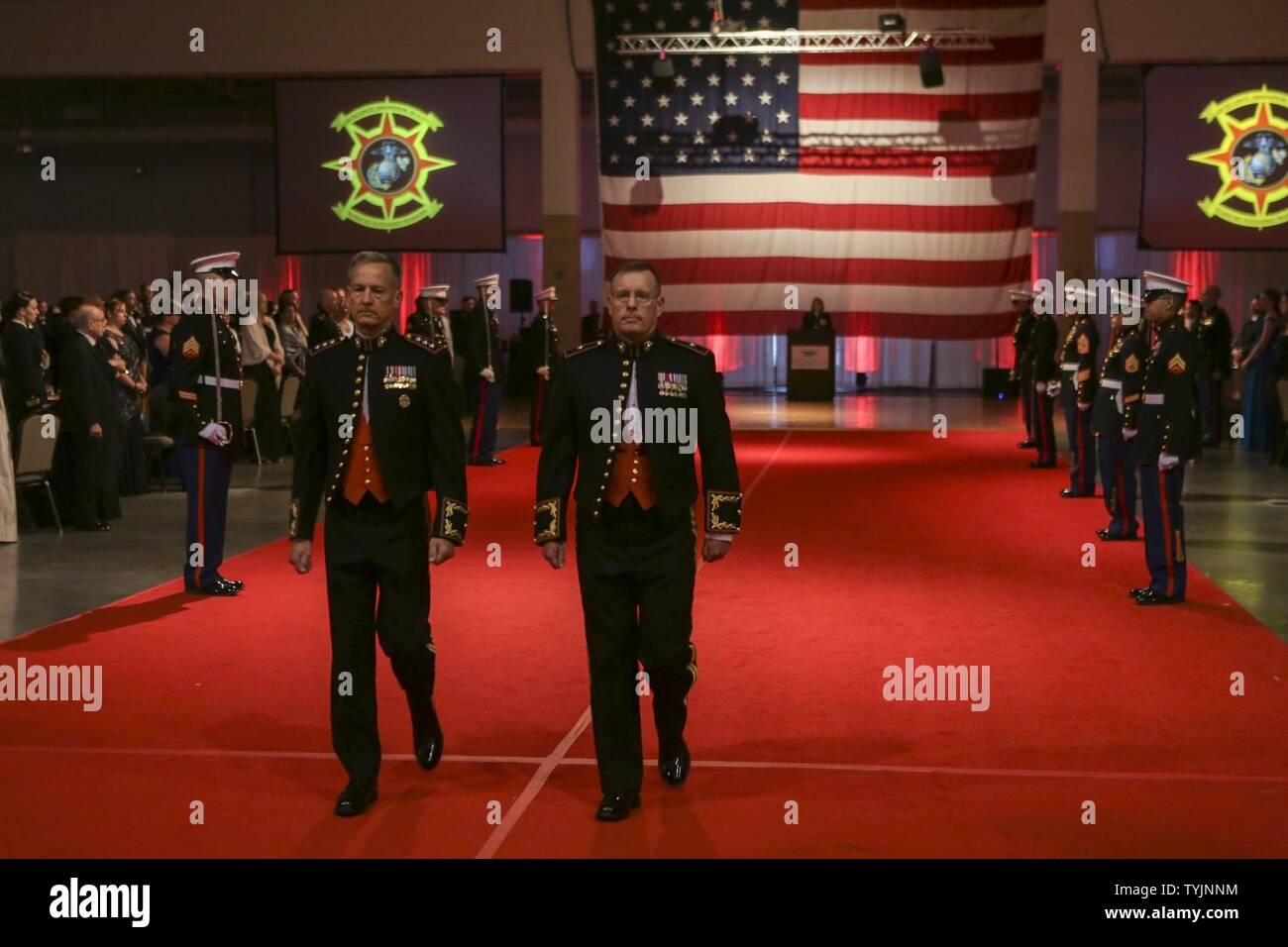 U.S. Marine Corps Brig. Gen. David W. Maxwell, right, Commanding ...