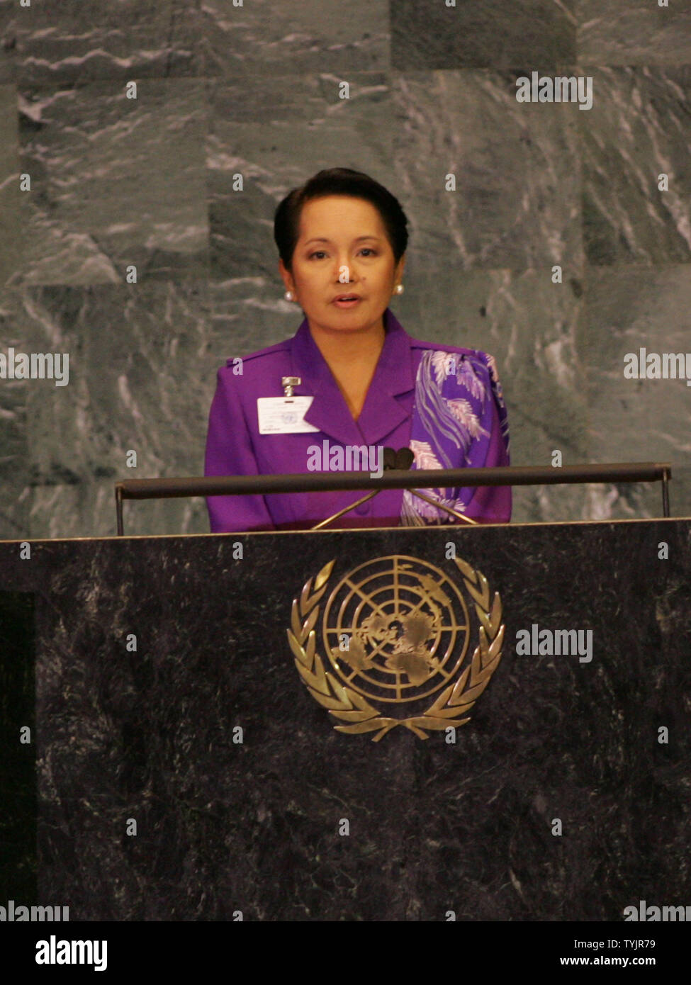 Gloria Macapagal-Arroyo, President of the Republic of the Philippines ...