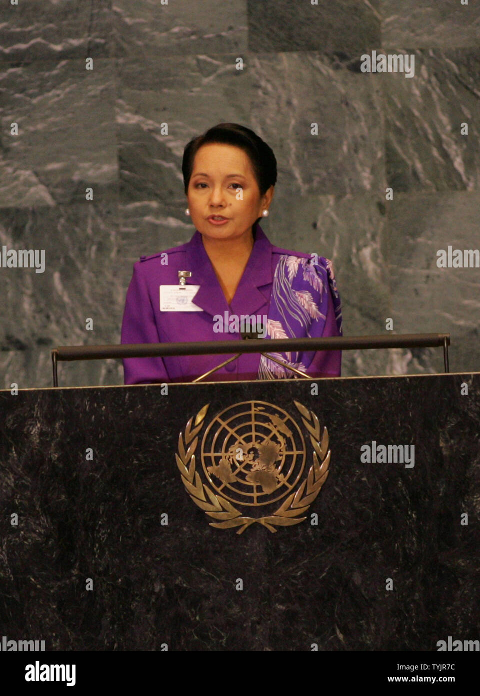 Gloria Macapagal-Arroyo, President of the Republic of the Philippines ...