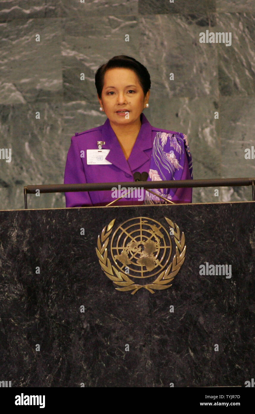 Gloria Macapagal-Arroyo, President of the Republic of the Philippines ...