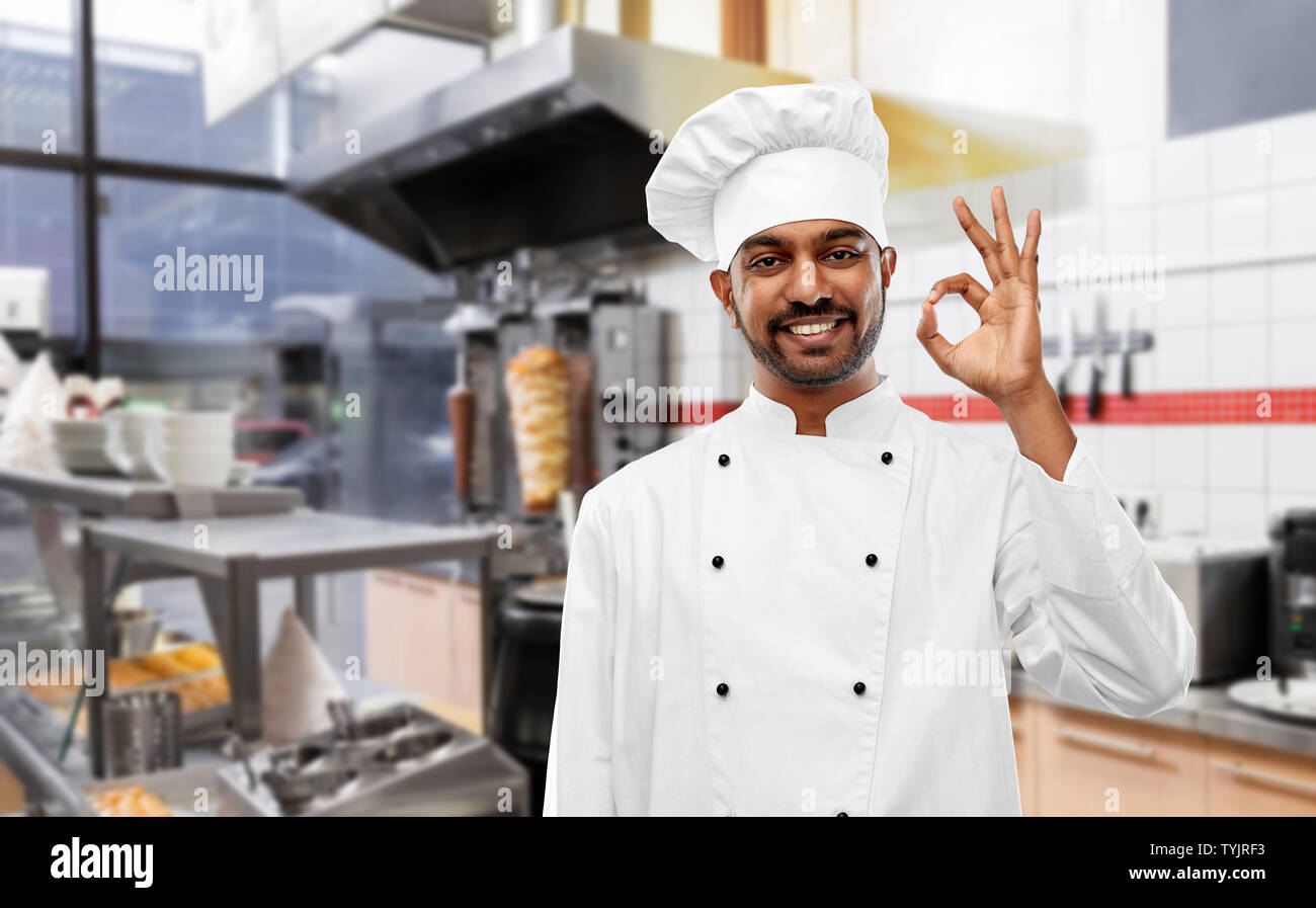Indian chef hi-res stock photography and images - Alamy
