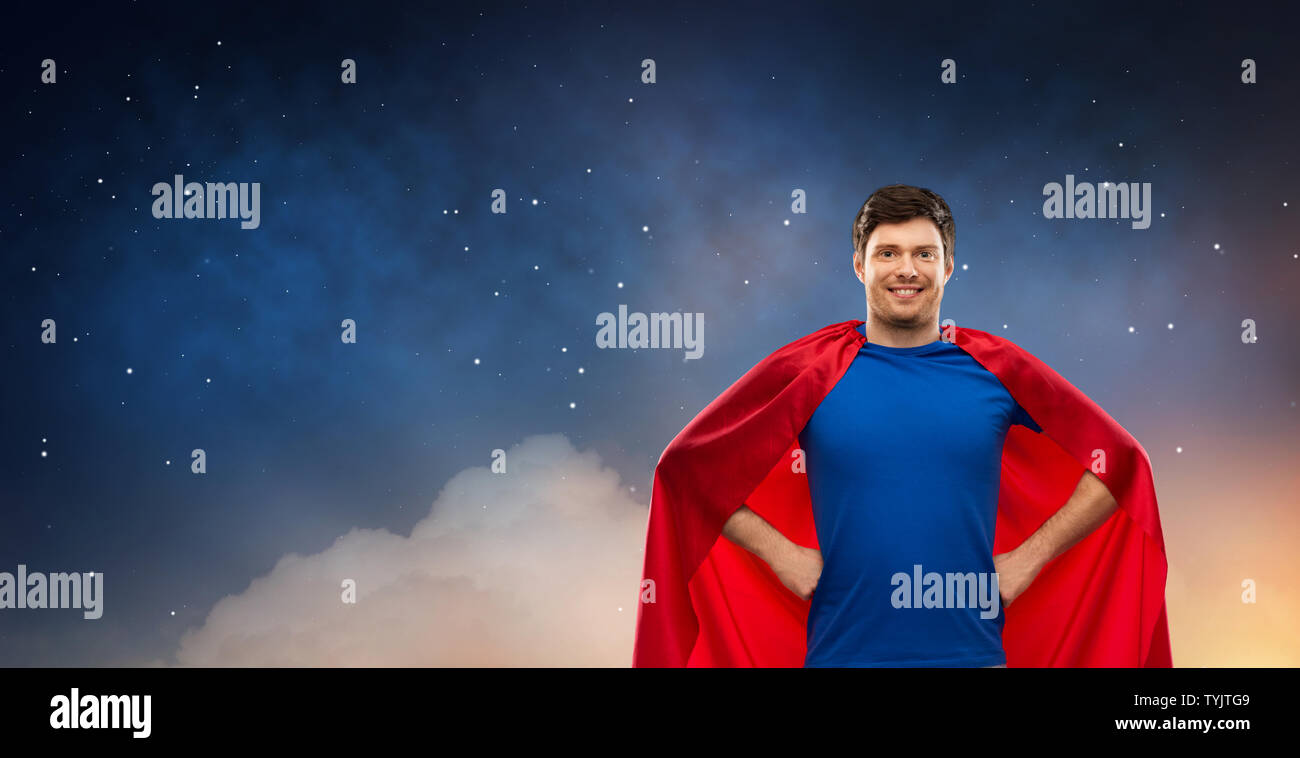 Superhero at night hi-res stock photography and images - Alamy