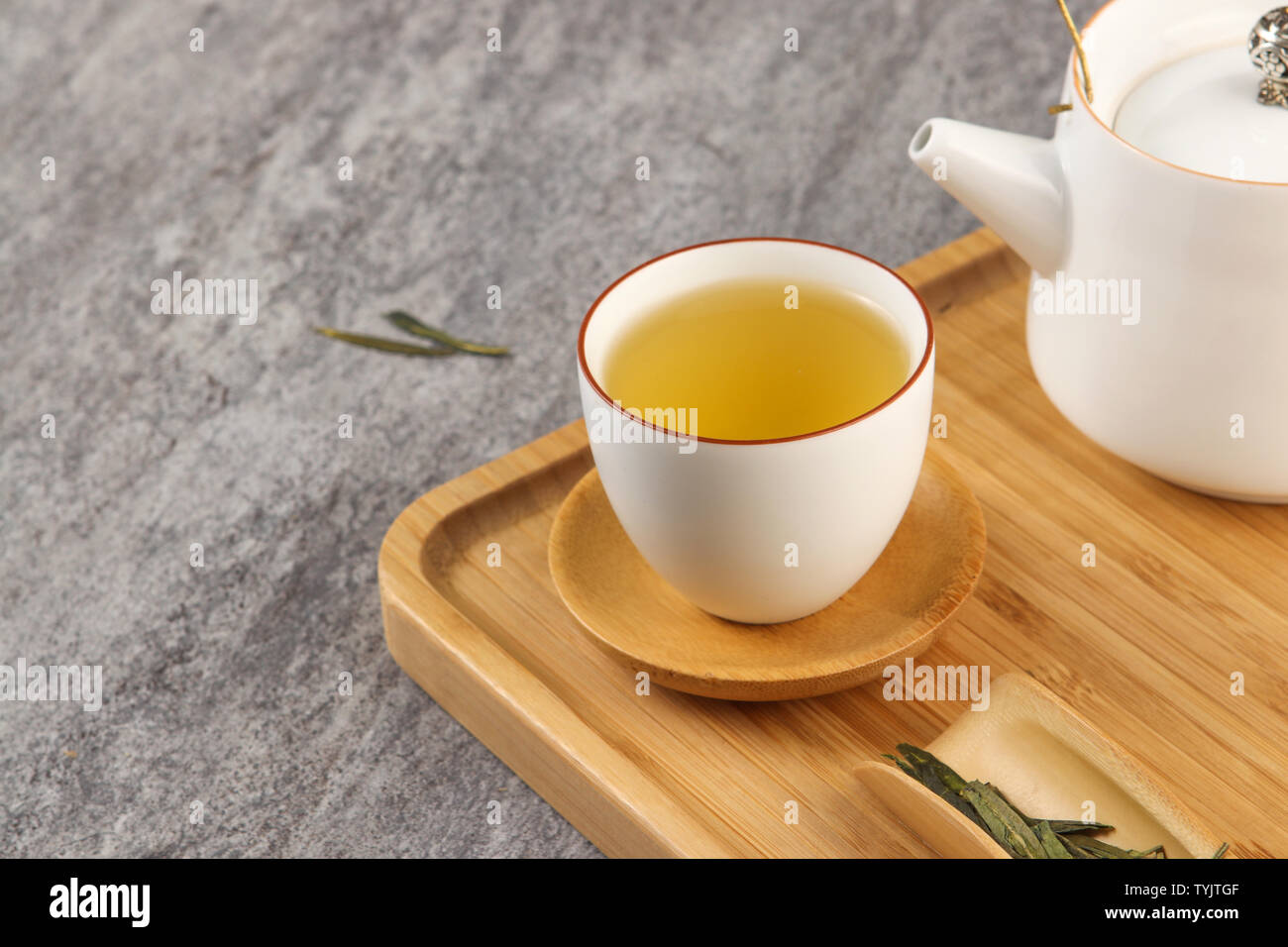 Chinese tea scene Stock Photo - Alamy