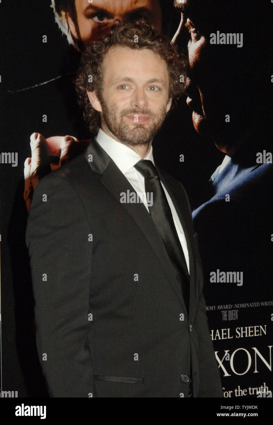Actor Michael Sheen arrives for the New York premiere of his new film ...