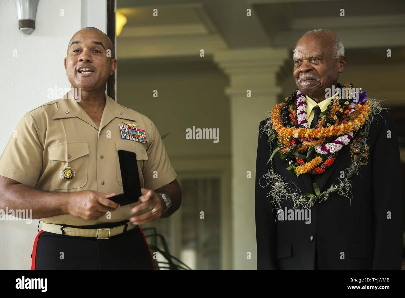 U.S. Marine Corps Brig. Gen. Brian W. Cavanaugh, deputy commander of U ...
