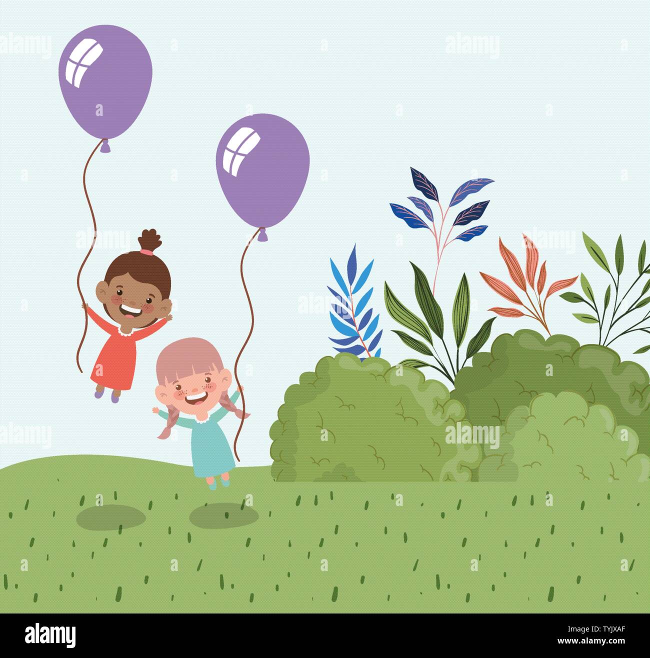 Helium cartoon characters balloons hi-res stock photography and images ...