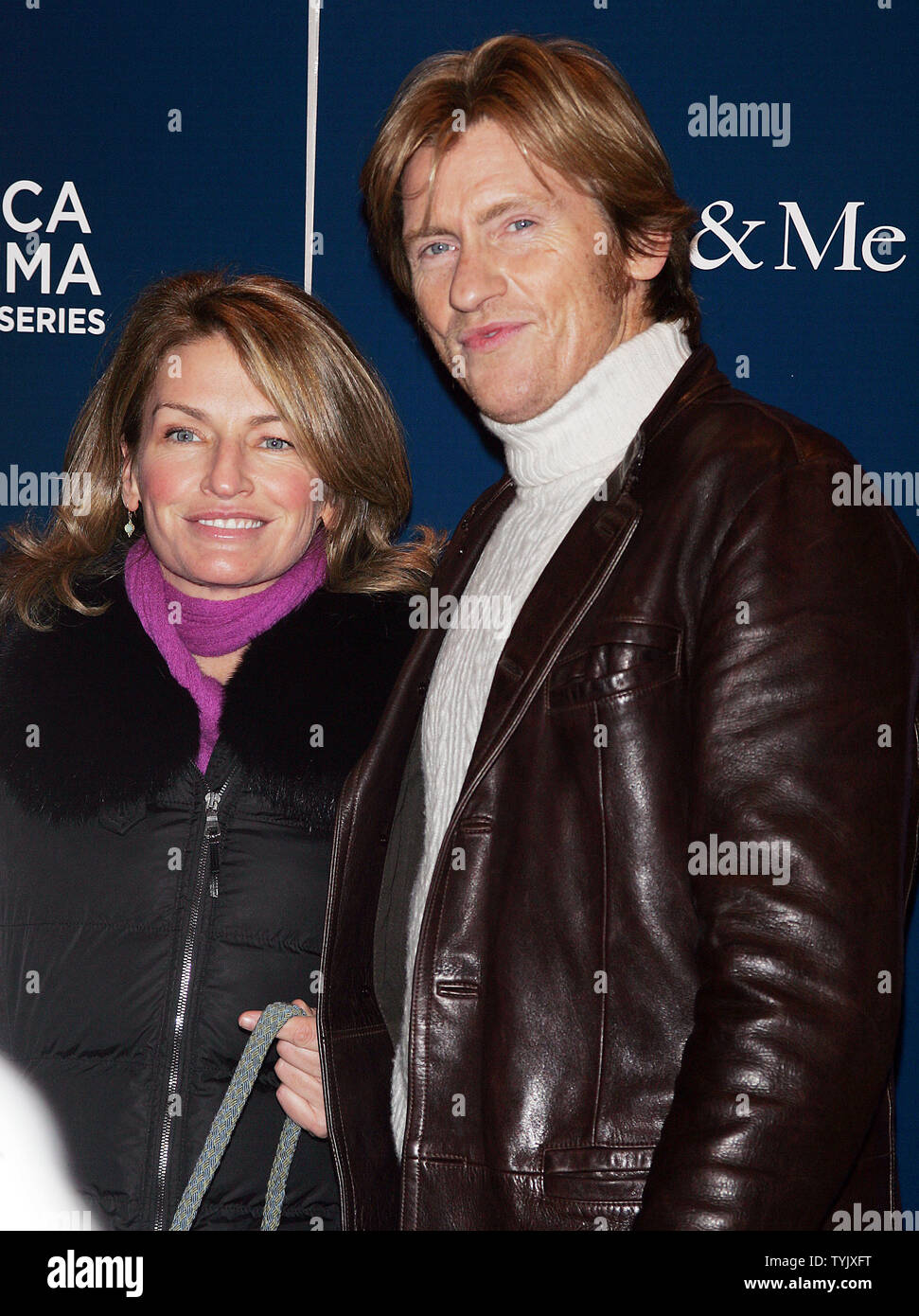 Denis Leary and wife arrive for the VIP (Very Important Pooch) Screeing ...