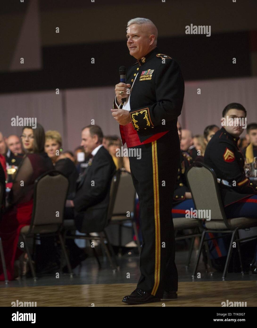 U.S. Marine Corps Lt. Col. John C. Golden, commanding officer ...