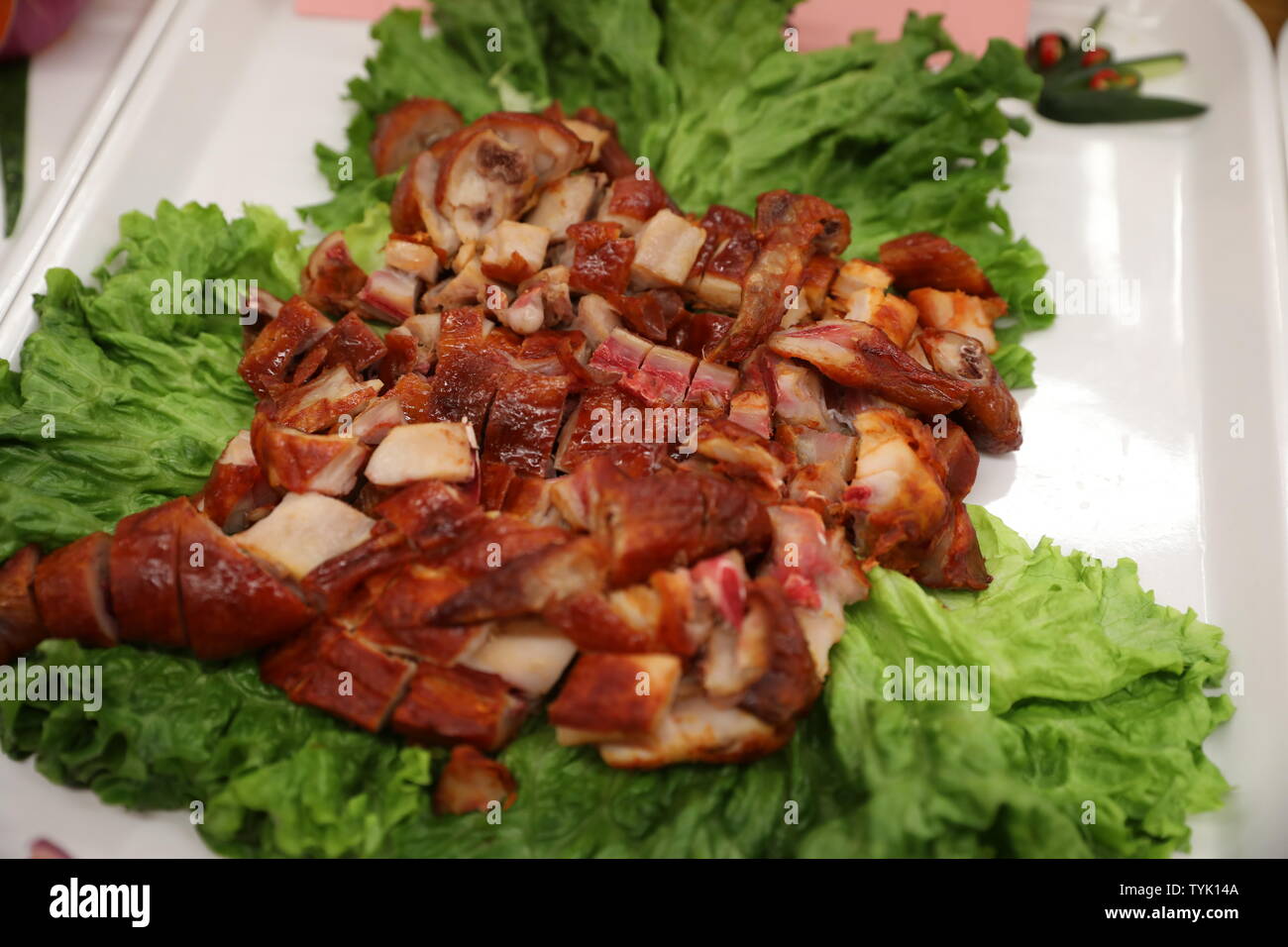 Duck neck chinese food hi-res stock photography and images - Alamy