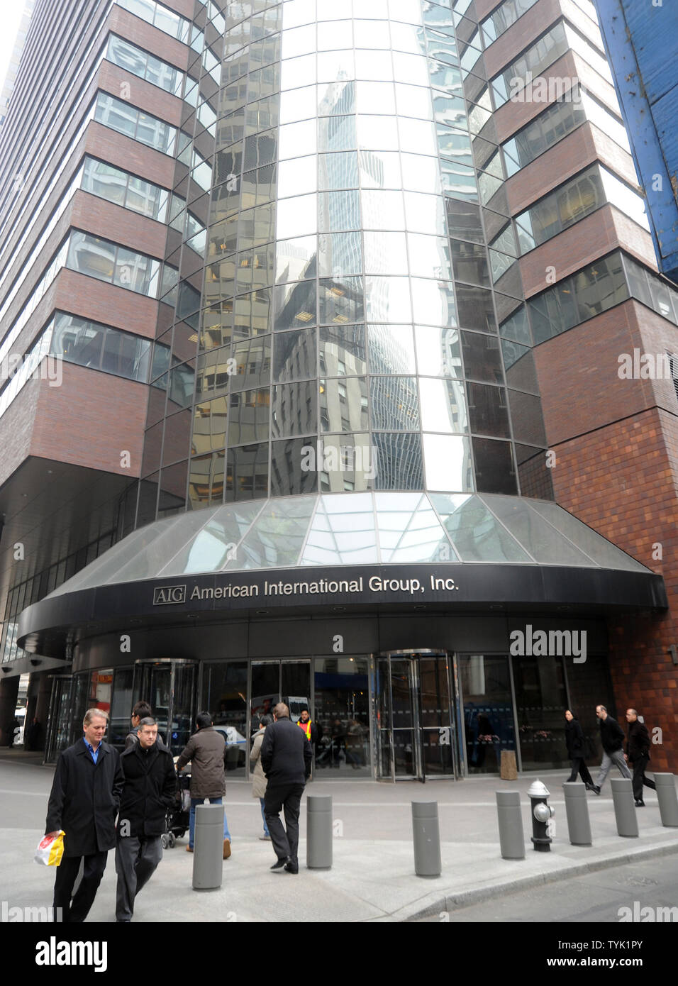 Aig building new york hi-res stock photography and images - Alamy