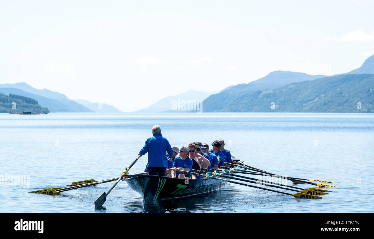 Dores, Loch Ness, Highlands, UK. 26th June, 2019. UK. This is the World ...