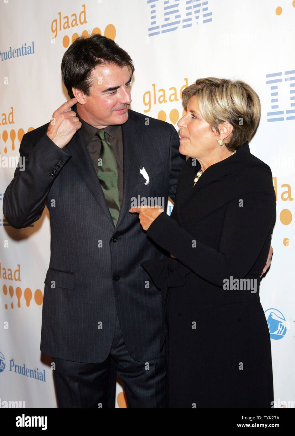 Chris Noth and Suze Orman arrive for the 20th Annual GLAAD Media Awards ...