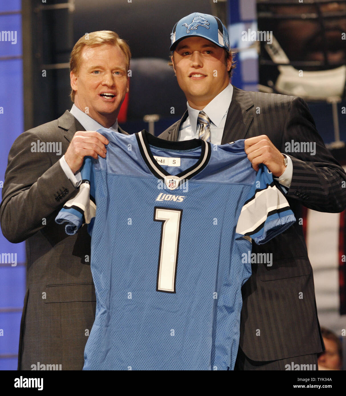 Matthew stafford draft hi-res stock photography and images - Alamy