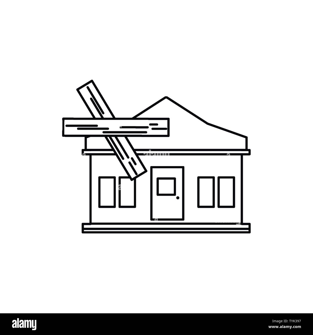 house design, under construction work repair progress reconstruction ...