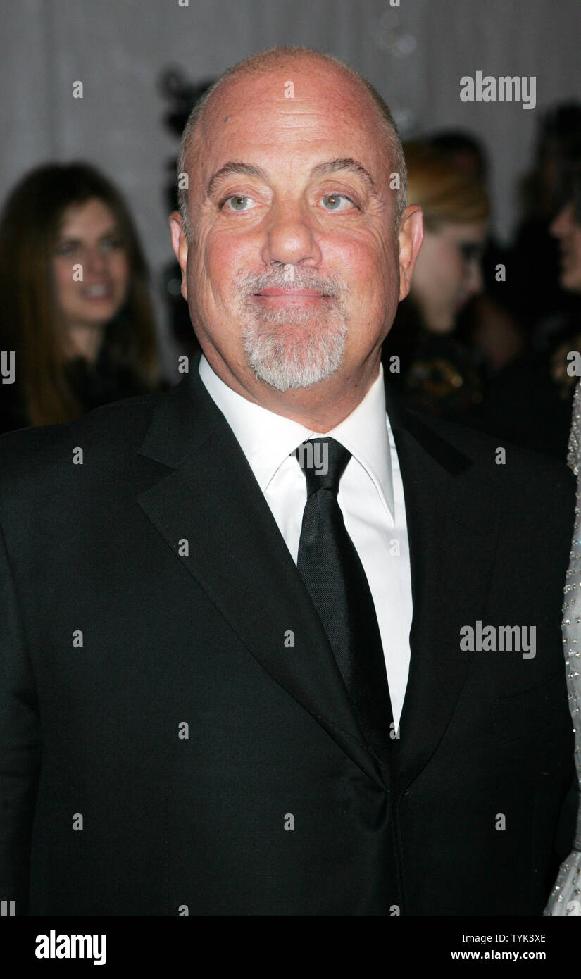 Billy Joel arrives for the Metropolitan Museum of Art's Costume ...