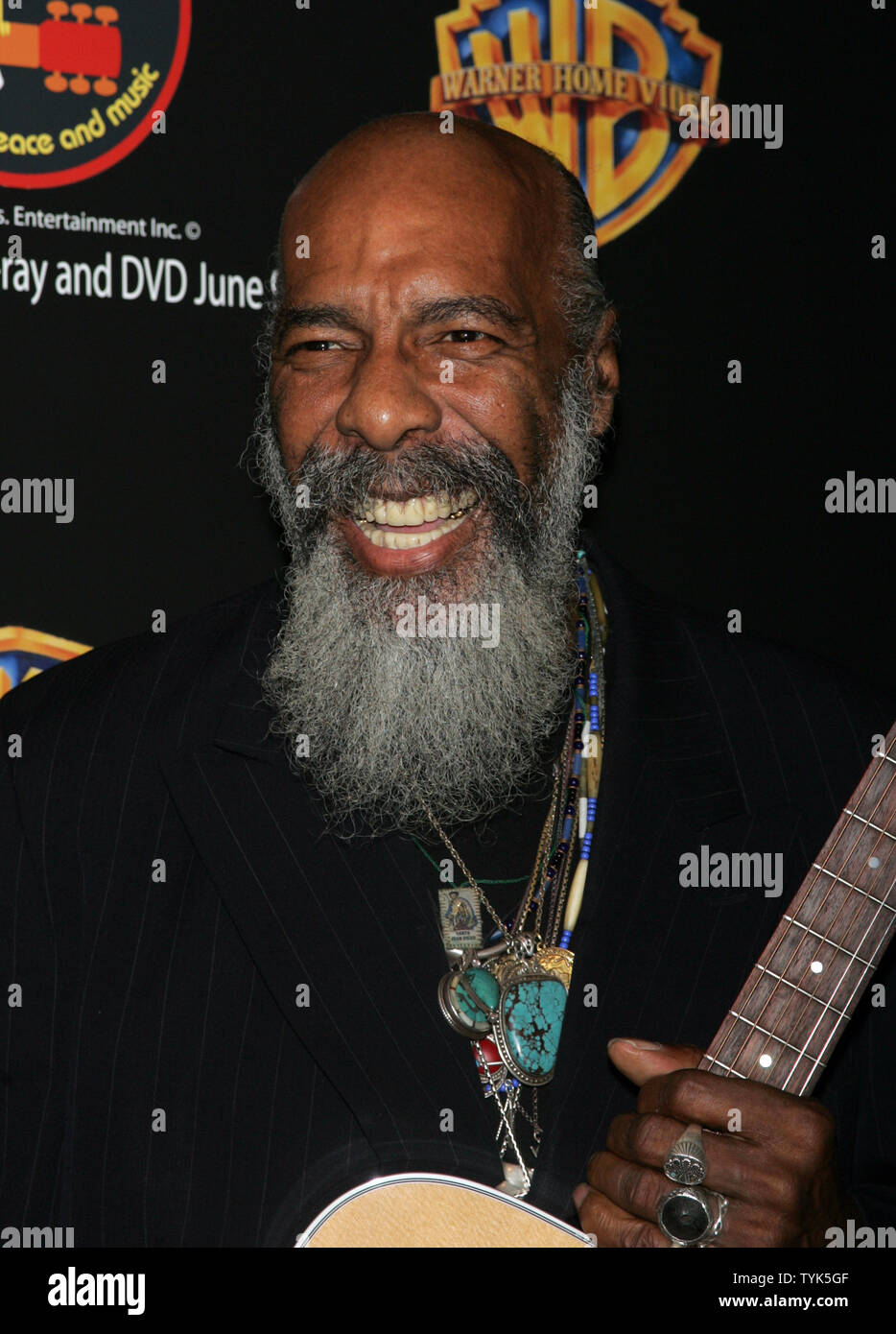 Richie Havens arrives for the 40th Anniversary of Woodstock Gala Launch ...