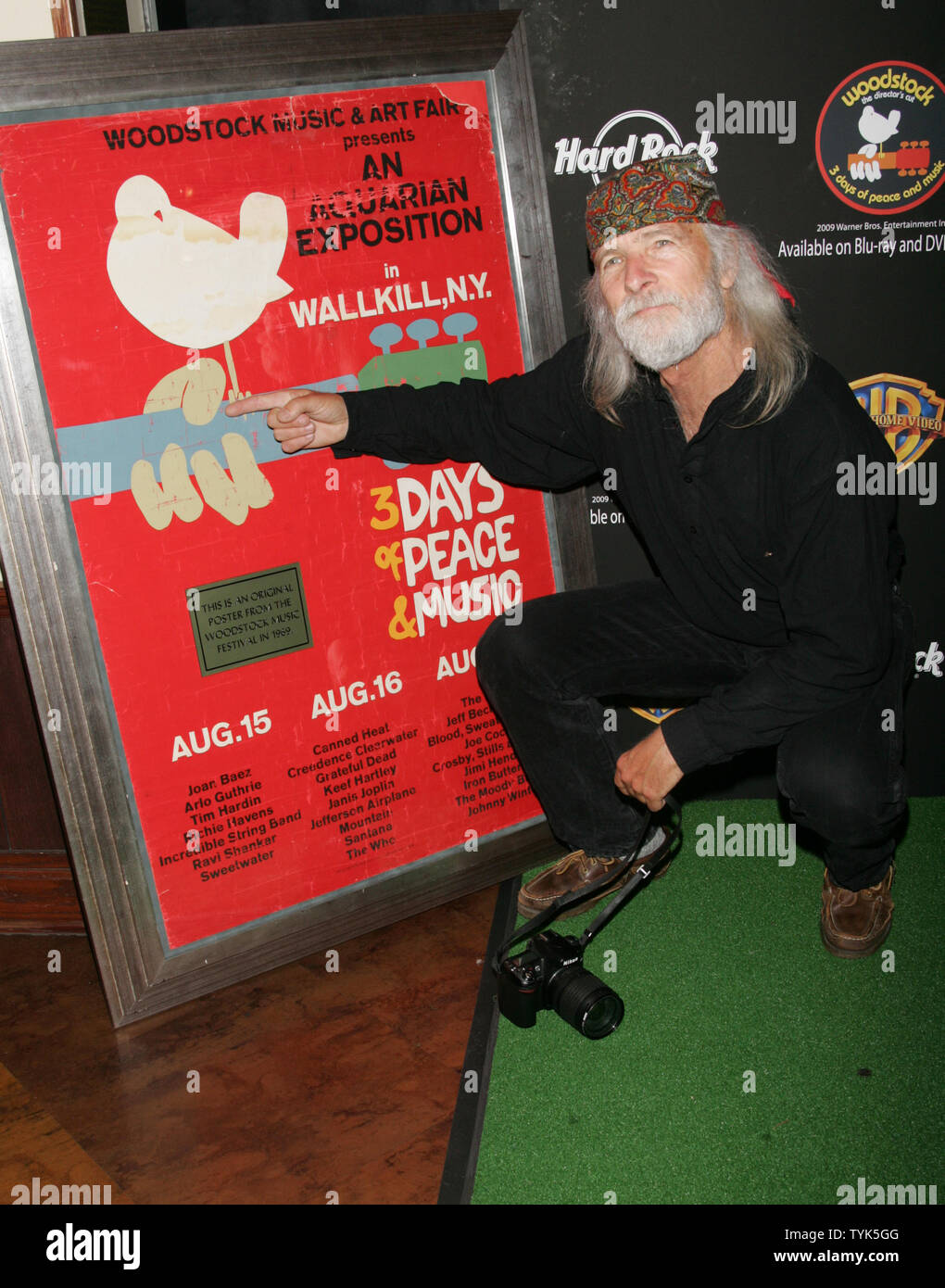 Michael Wadleigh arrives for the 40th Anniversary of Woodstock Gala ...