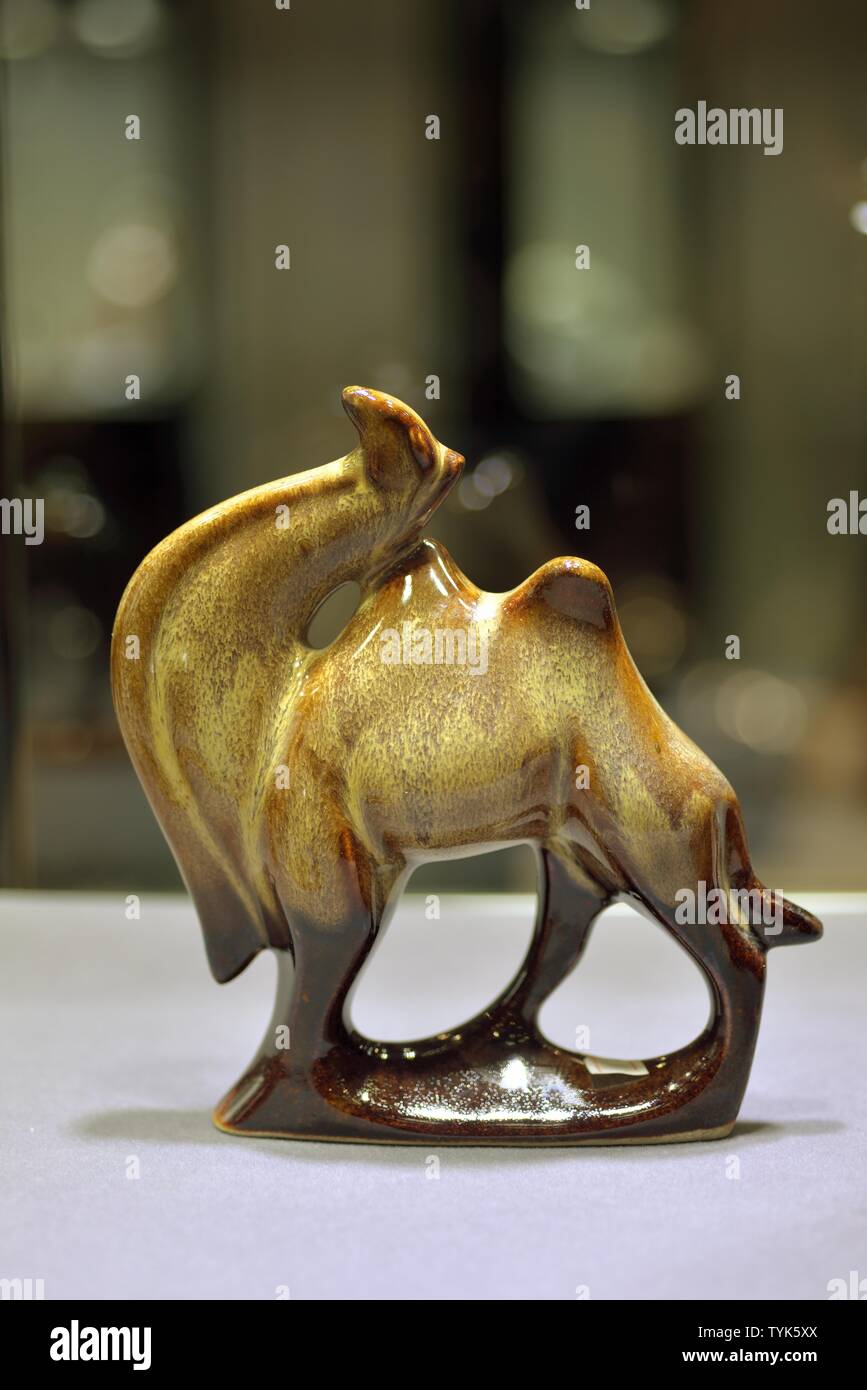 Camel ceramic artwork Stock Photo - Alamy