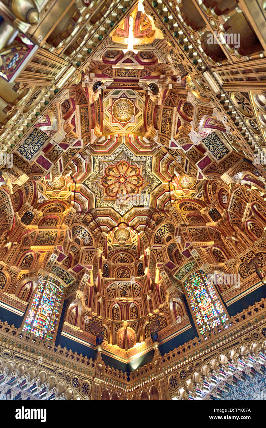 Restored medieval painted ceiling hi-res stock photography and images ...