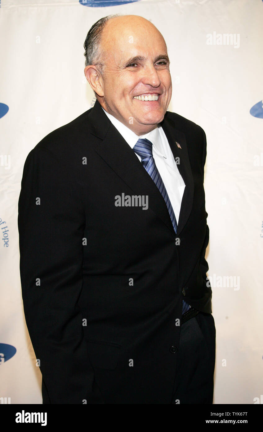 Rudy Guiliani arrives for Samsung's 8th Annual Four Seasons of Hope ...