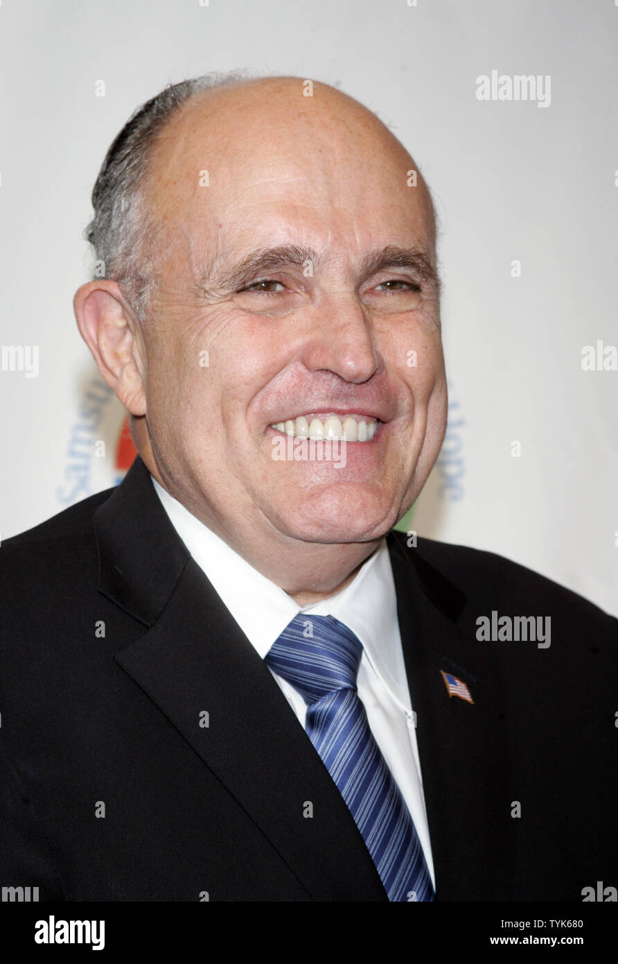 Rudy Guiliani arrives for Samsung's 8th Annual Four Seasons of Hope ...