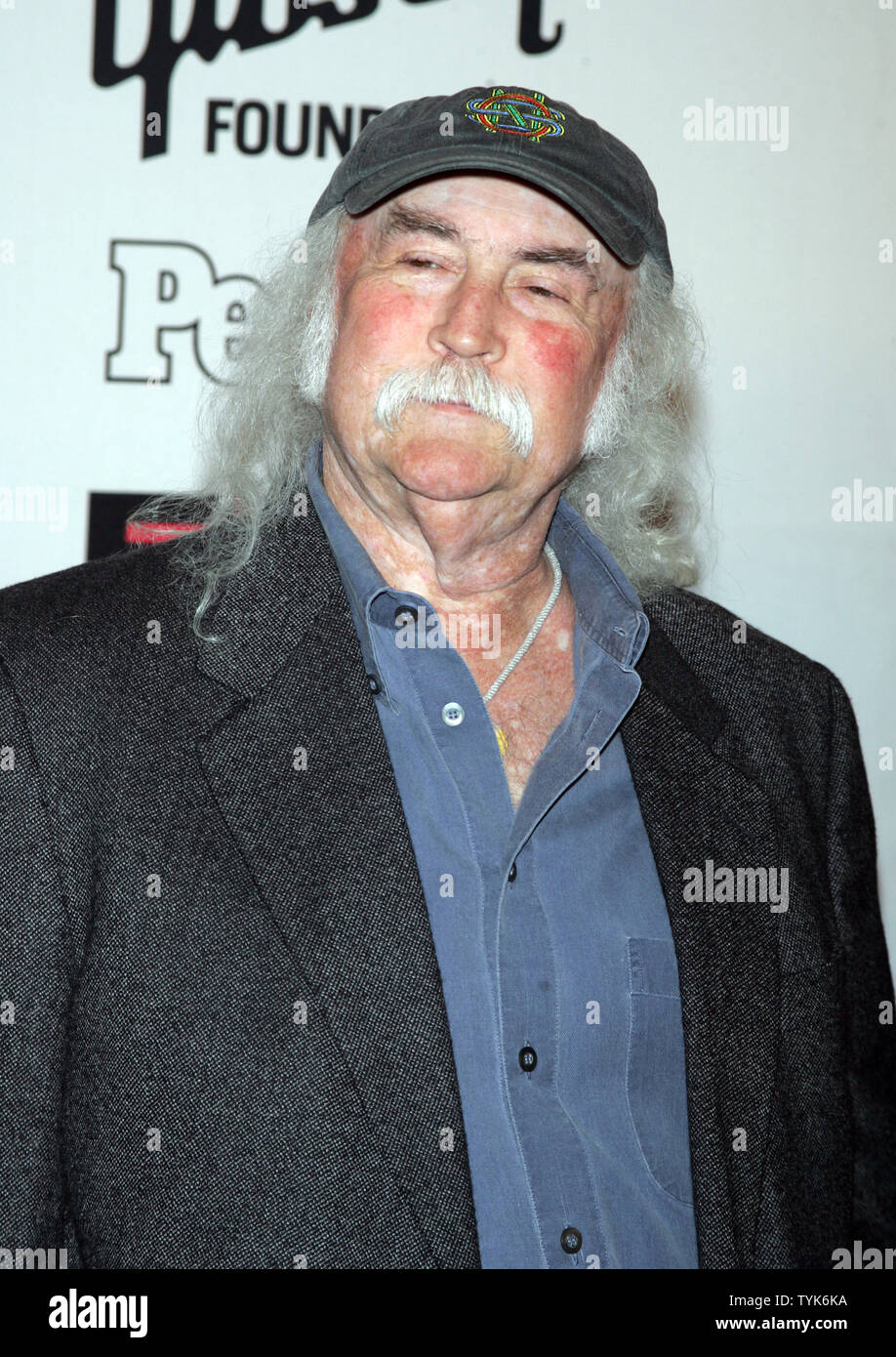 David Crosby arrives for the 2009 Songwriters Hall of Fame 40th ...