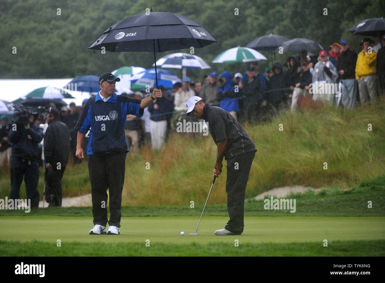 2009 us open bethpage tiger woods hi-res stock photography and images ...