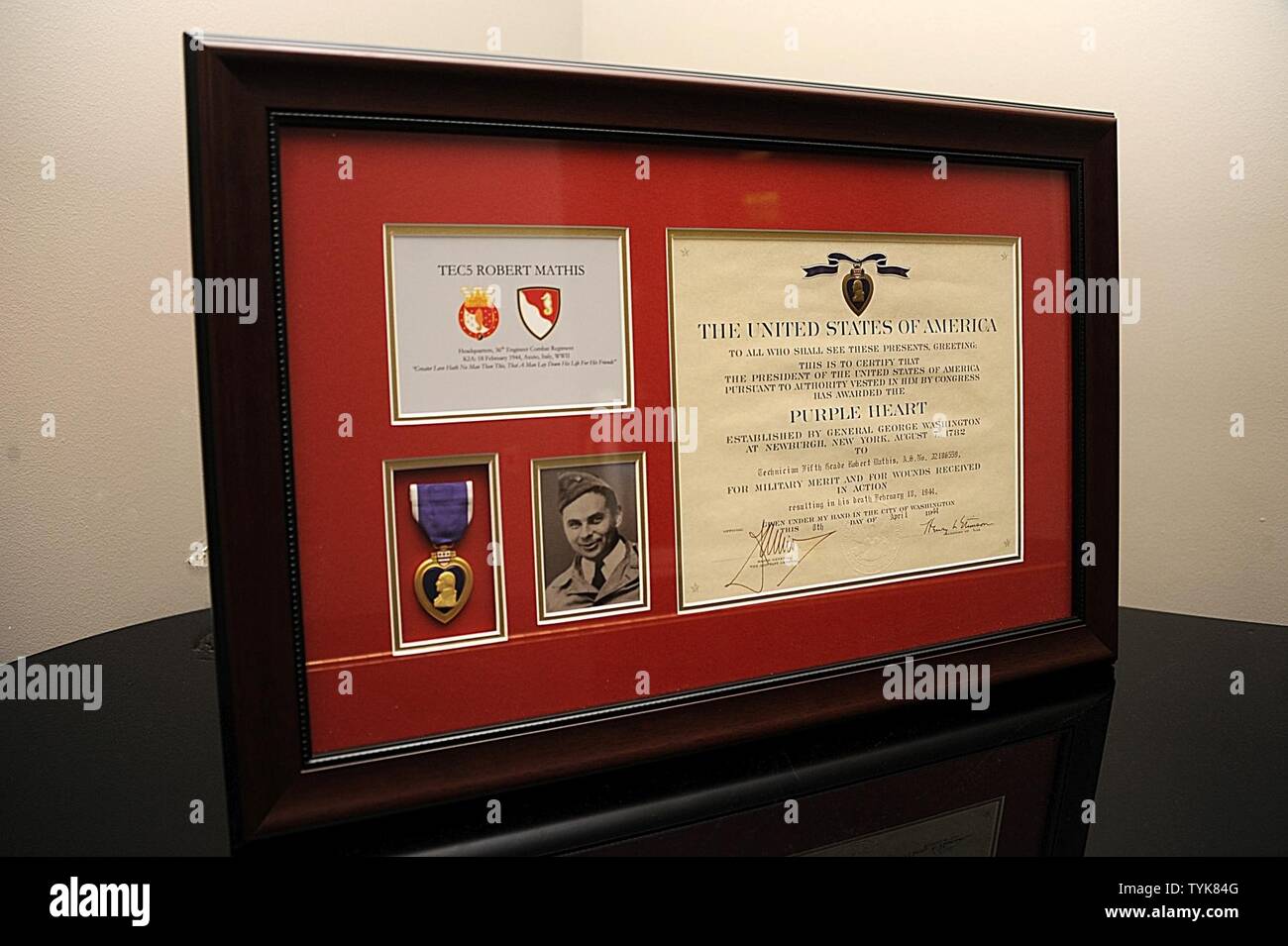 More than 70 years later, Lt. Col. Matthew Yansura and Cadet Jay Choi ...