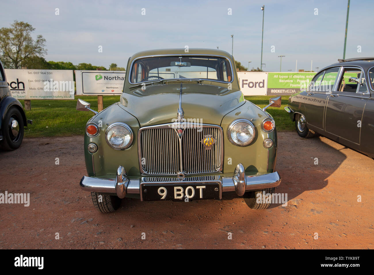 Rover 80, 1961, Reg No: 9 BOT, at Chew Valley Classic Car Meet Stock ...