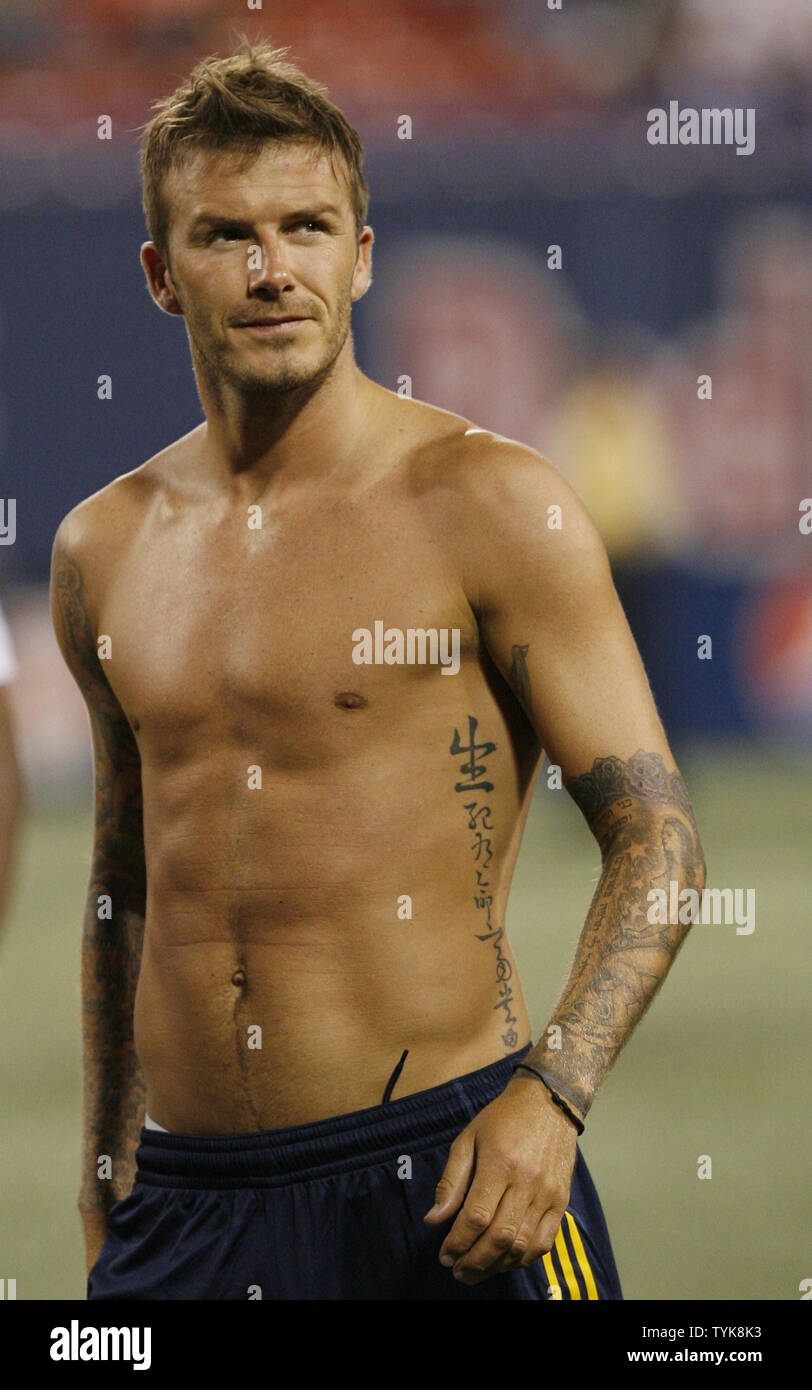 David Beckham Six Pack