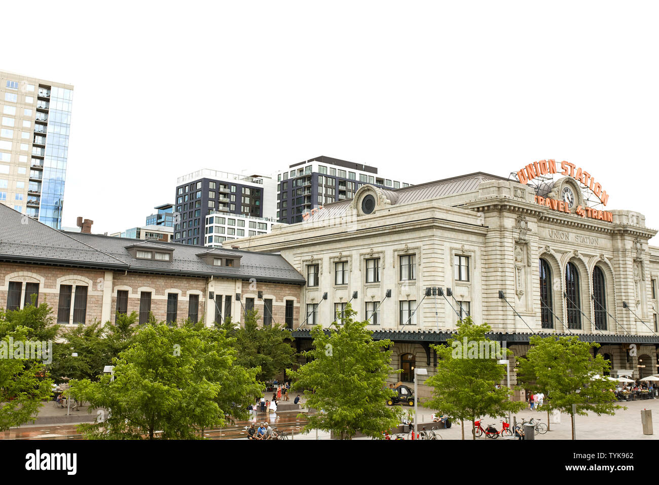 Denver union station sign hi-res stock photography and images - Alamy