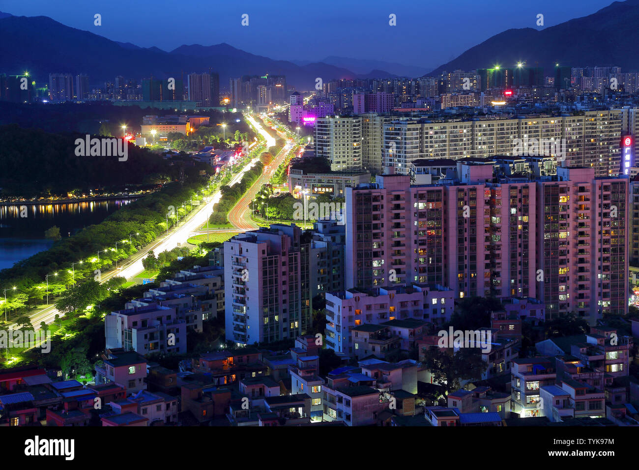 Modern city appearance trees hi-res stock photography and images - Alamy