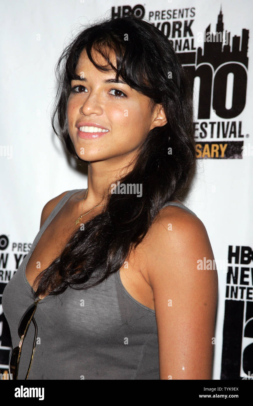 Michelle Rodriguez arrives for the 10th Anniversary of the New York ...