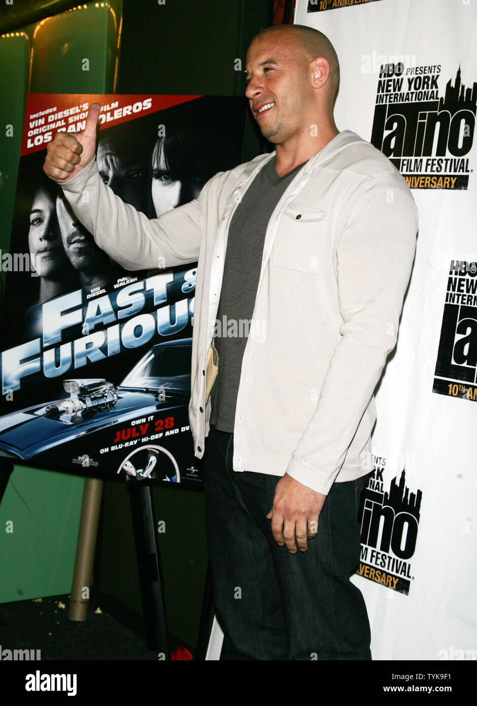 Vin Diesel arrives for the 10th Anniversary of the New York ...