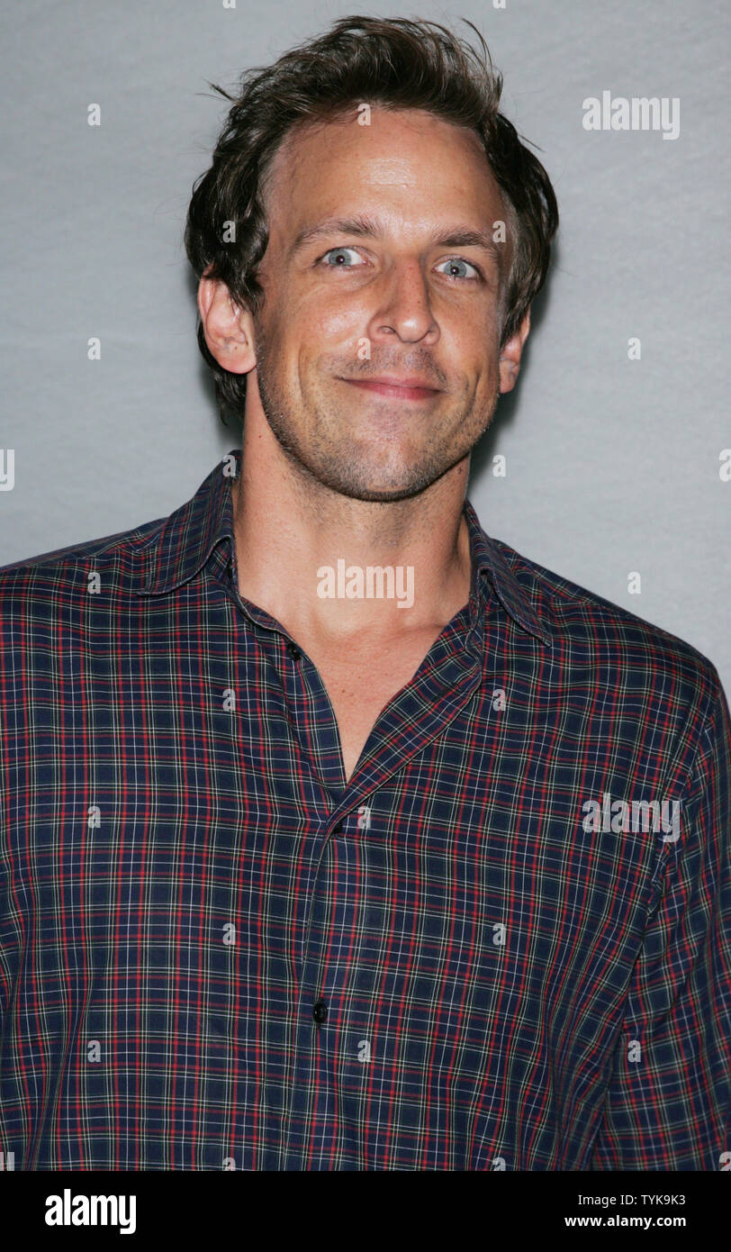 Seth Meyers arrives for the premiere of "Bollywood Hero" at the Rubin ...