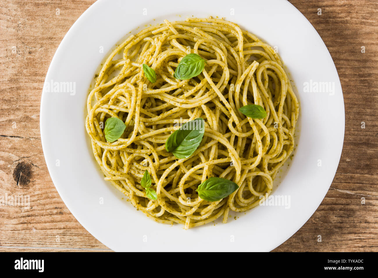Pasta dish top view hi-res stock photography and images - Alamy