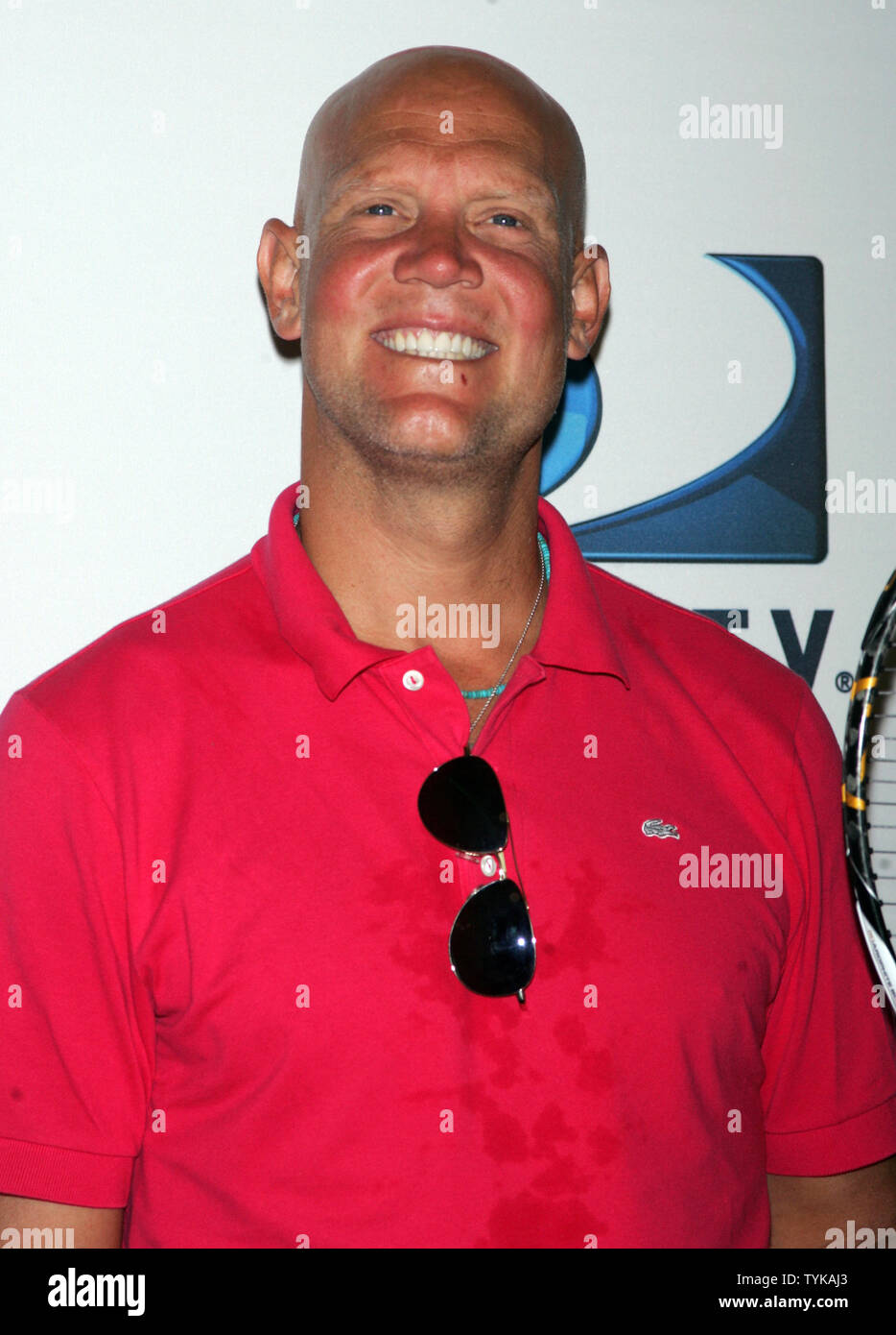 Murphy Jensen arrives at the DIRECTV and ESPN US Open experience at ...