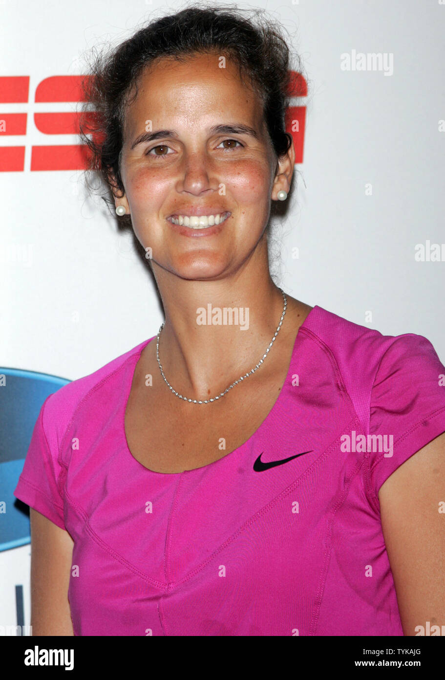 Mary Joe Fernandez arrives at the DIRECTV and ESPN US Open experience ...