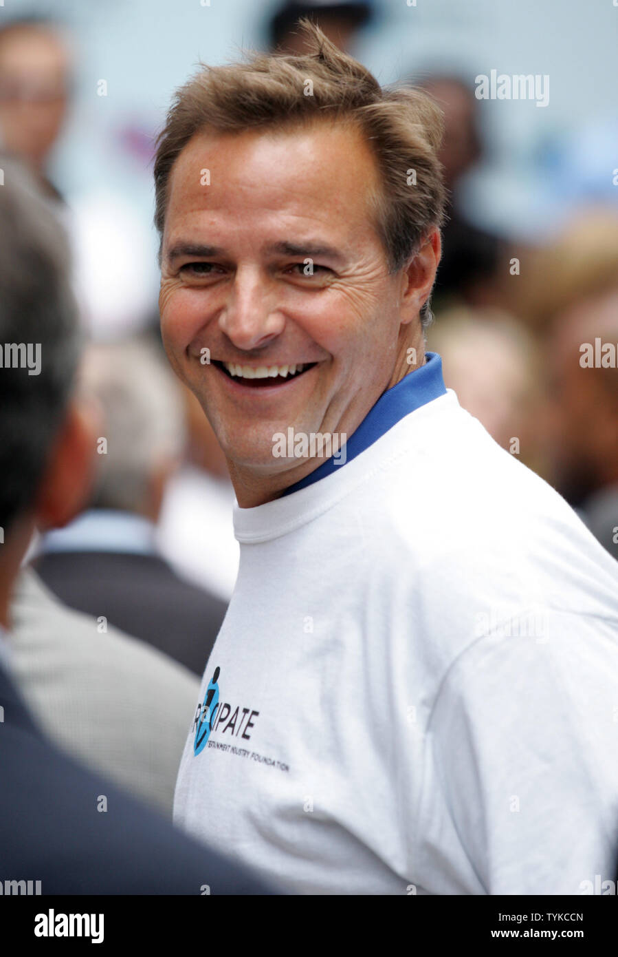 Al Leiter attends the Entertainment Industry Foundation press ...